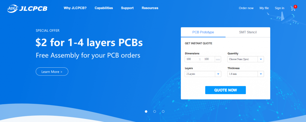 PCB Manufacture and Assembly with JLCPCB in Easier Way - Electronics-Lab