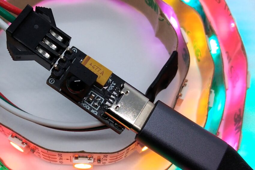 Stefan Wagner's NeoController Tests and Controls NeoPixel LED Strips ...