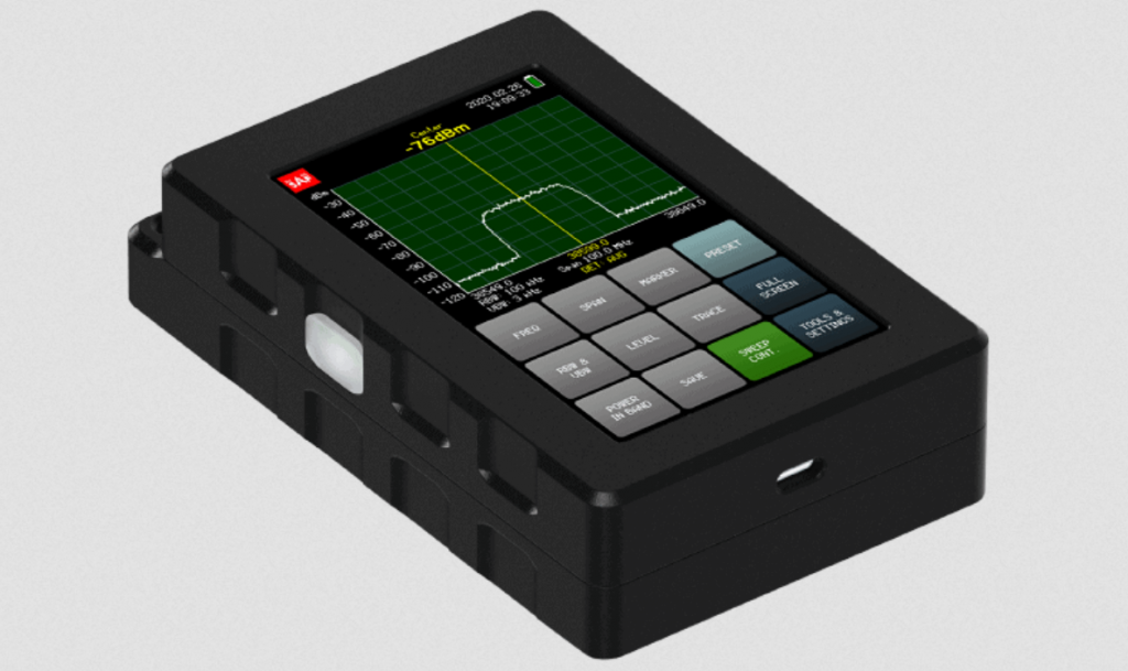 The World’s First Handheld Microwave Spectrum Analyzer - Electronics-Lab