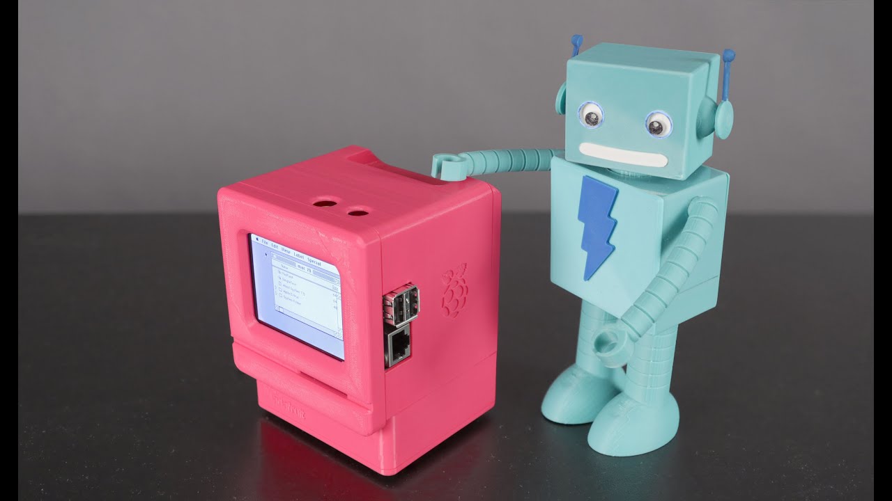 How to Build a Mini Mac Classic with Raspberry Pi and 3D Printing - Electronics-Lab.com