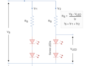 multiple series parallel led - Electronics-Lab.com