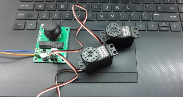 Joystick Controlled 2 x RC Servo motors - Arduino Compatible ...