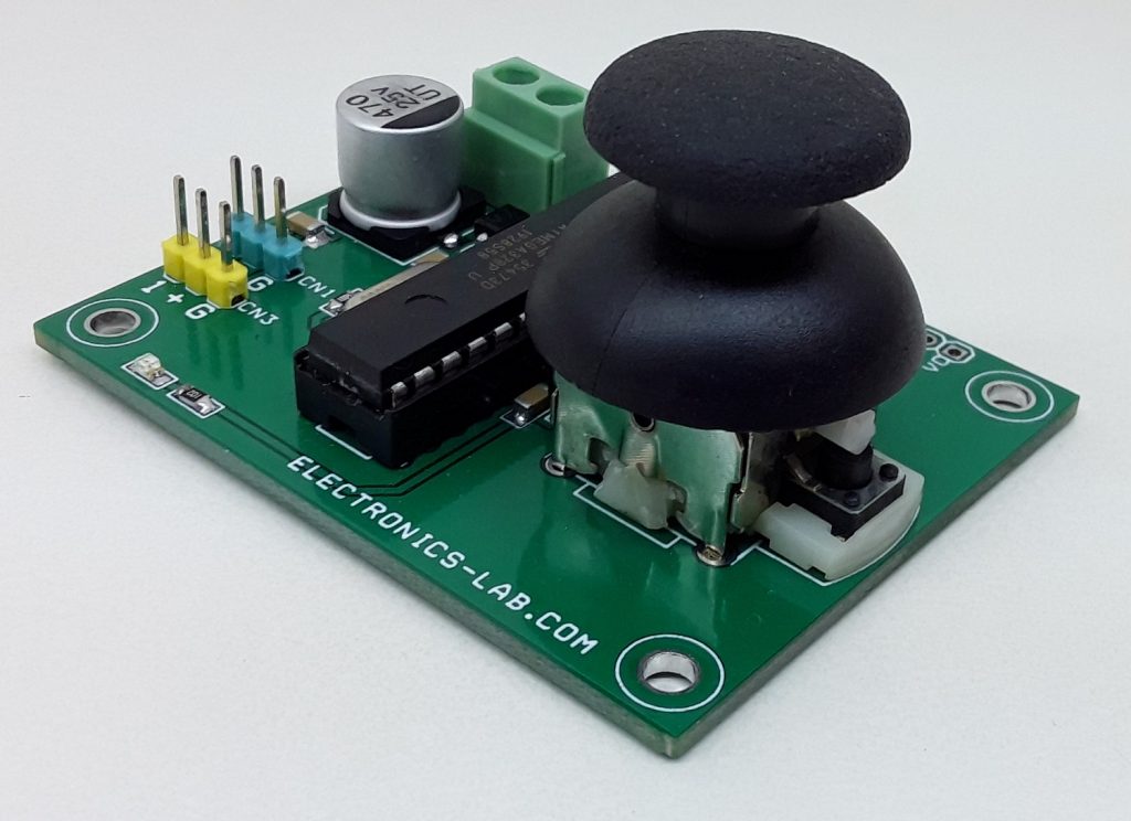 Joystick Controlled 2 x RC Servo motors - Arduino Compatible ...