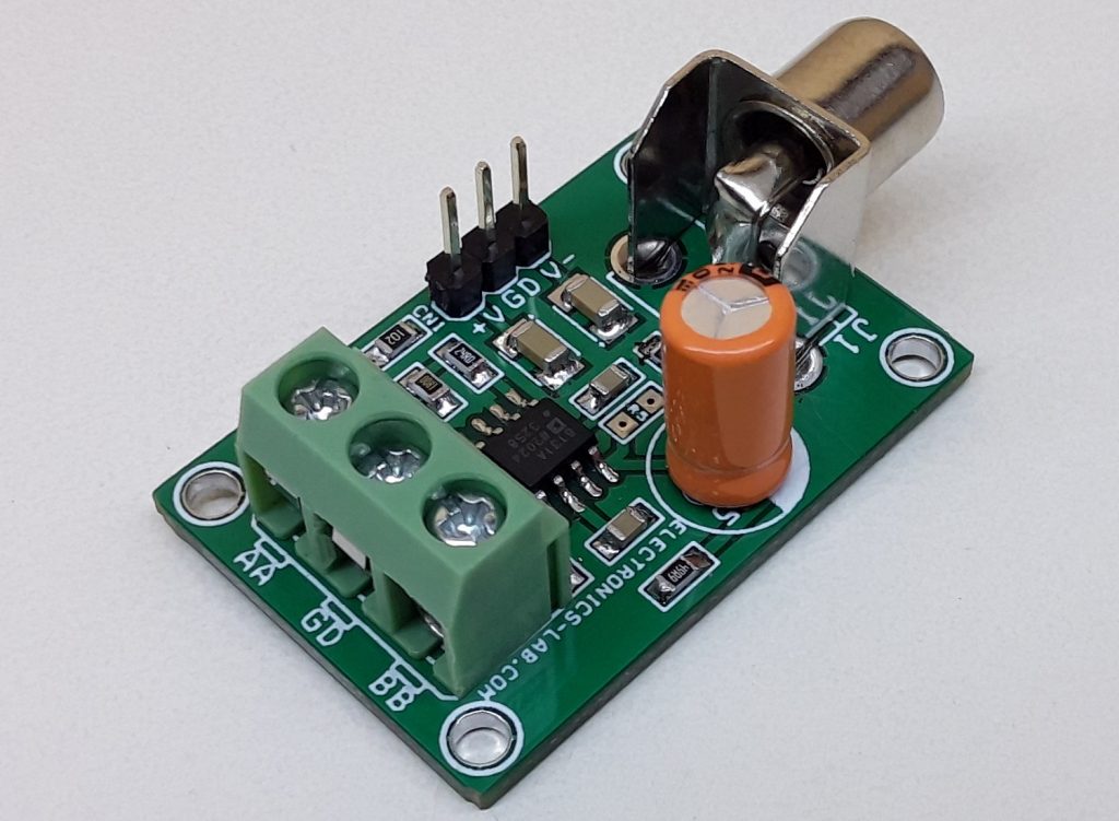 Single-ended Video/Digital input to differential output driver (High ...