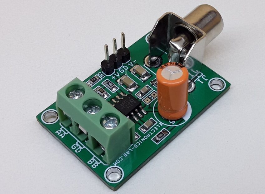 Single-ended Video/Digital input to differential output driver (High ...