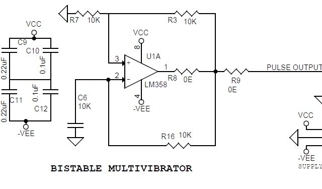 BISTABLE MULTIVIBRATOR SCHEMATIC - Electronics-Lab.com