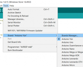 Boards Manager on Arduino IDE - Electronics-Lab.com