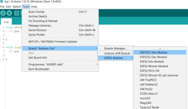 Getting Started With Espressifs Esp32 C3 Devkitm 1 On Arduino Ide Electronics