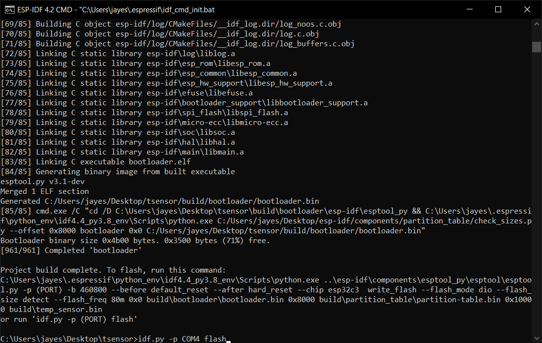 Temperature Sensing Tutorial With ESP32-C3-DevKITM-1 Using ESP-IDF ...