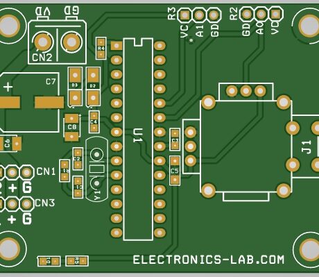 PCB GRB TOP - Electronics-Lab.com
