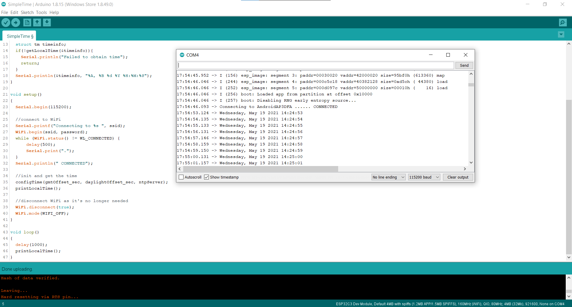 Getting Started with Espressif’s ESP32-C3-DevKITM-1 on Arduino IDE ... Getting Started with Espressif’s ESP32-C3-DevKITM-1 on Arduino IDE ...