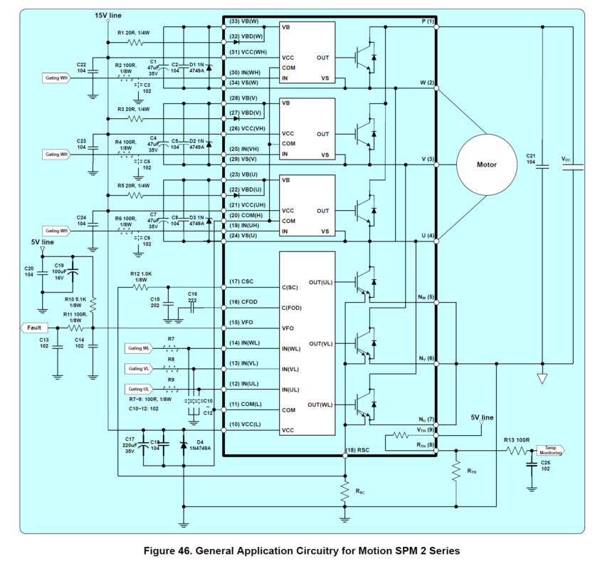 600V - 30A IPM Module Carrier Board for Variable Frequency Drive (VFD) - Electronics-Lab