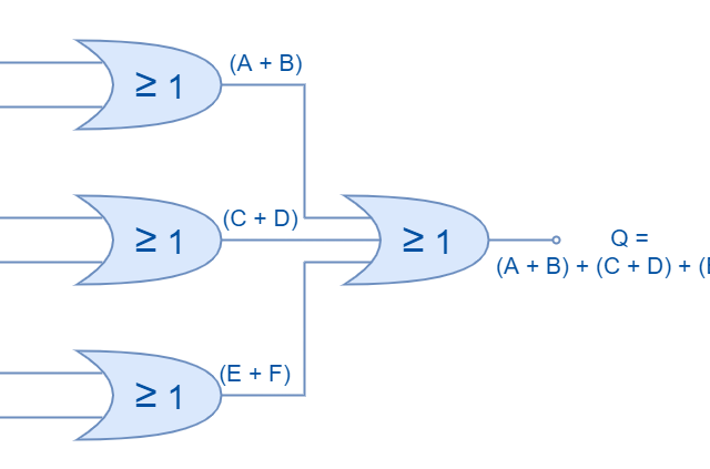 cascade_OR_gates - Electronics-Lab.com