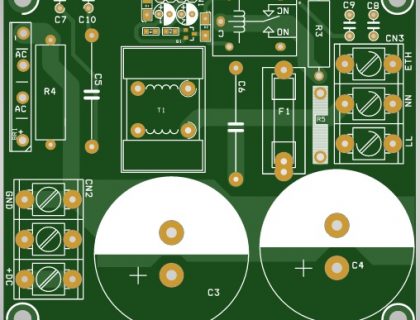 pcb gerb top - Electronics-Lab.com