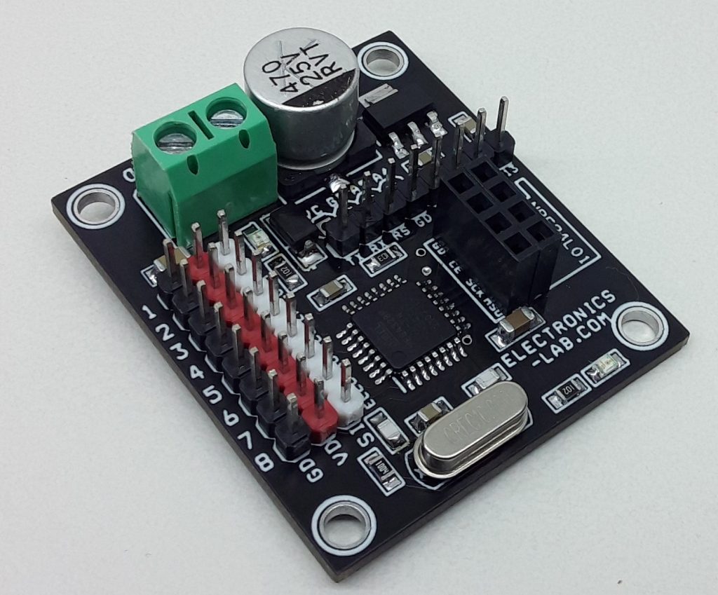8 Channel RC Servo Driver Over RF Link using NRF24L01 RF Module ... 8 Channel RC Servo Driver Over RF Link using NRF24L01 RF Module ...