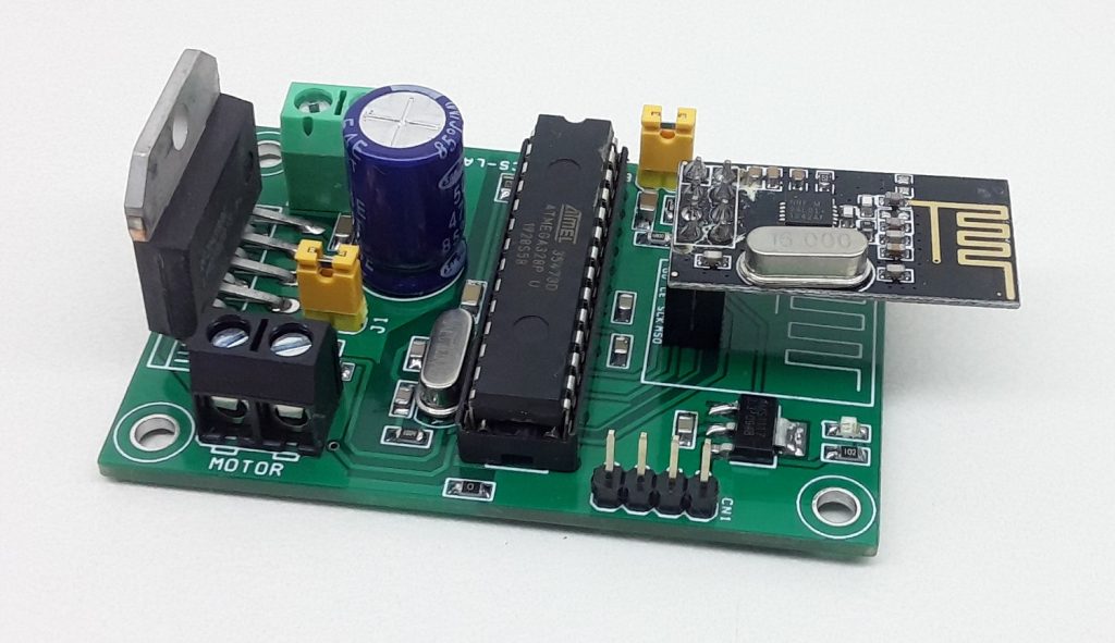 DC Motor Speed, Direction and Brake Control with NRF24L01 RF Module ...