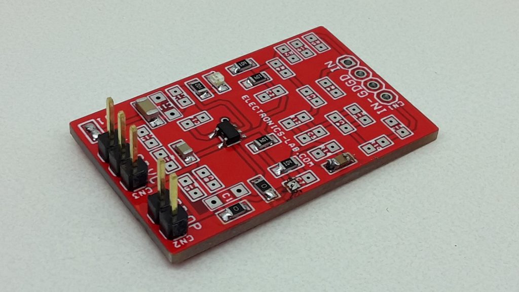 Universal OPAMP Board for SMD SOT23-5 Package - Electronics-Lab
