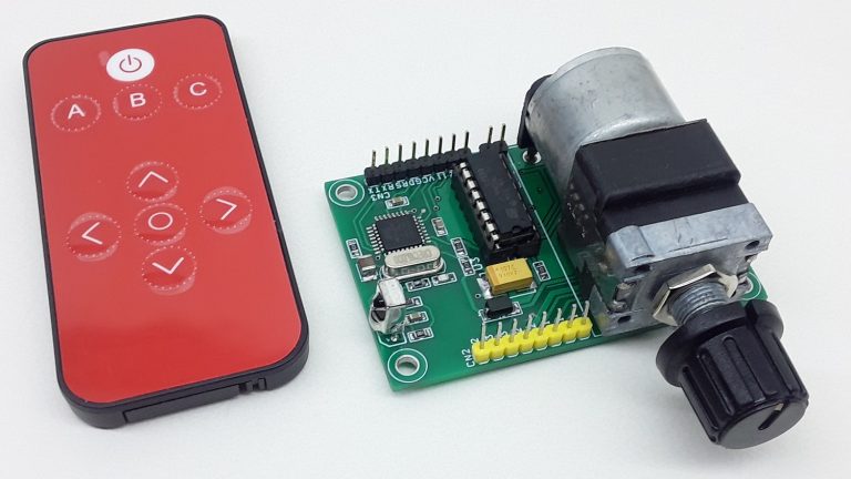 IR Remote Controlled Motorized Potentiometer - Arduino Compatible ...