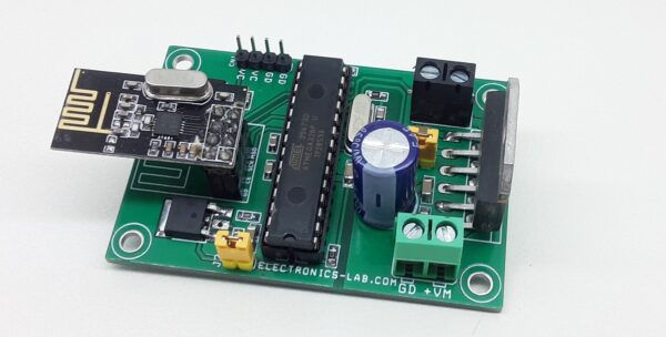 DC Motor Speed, Direction and Brake Control with NRF24L01 RF Module ...