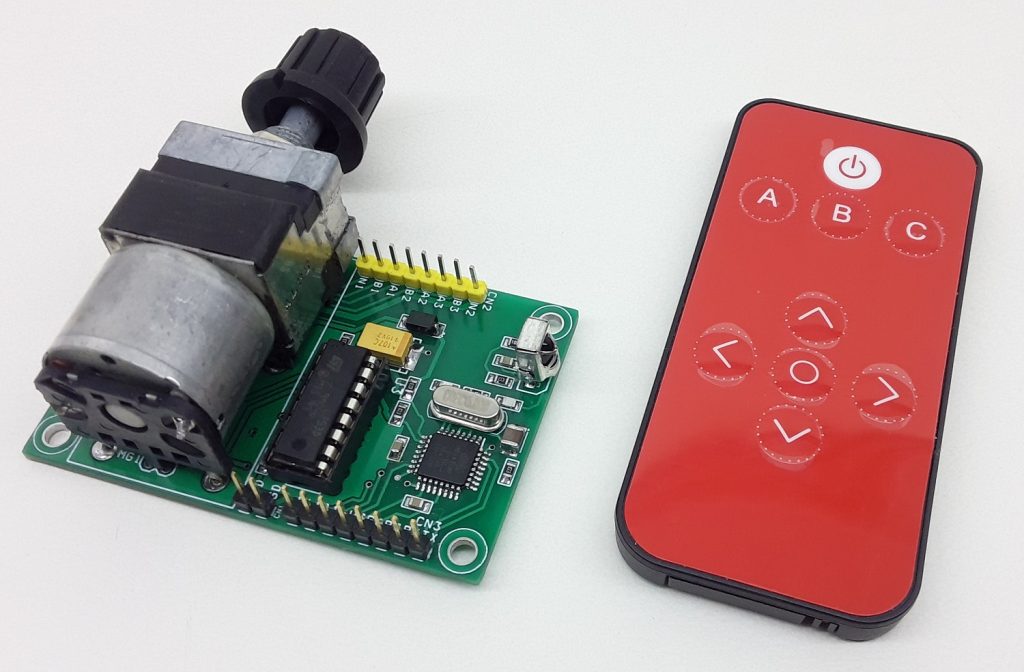 IR Remote Controlled Motorized Potentiometer - Arduino Compatible ...