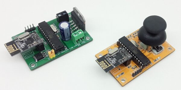 Dc Motor Speed Direction And Brake Control With Nrf24l01 Rf Module Arduino Compatible