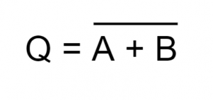 Logic NOR Gate - Electronics-Lab