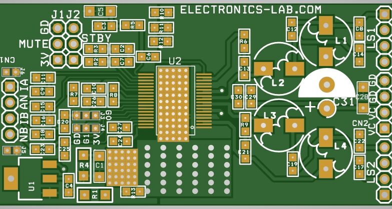 PCB GRB TOP - Electronics-Lab.com