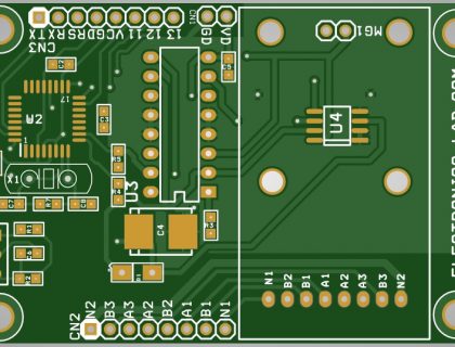 PCB GRB TOP - Electronics-Lab.com