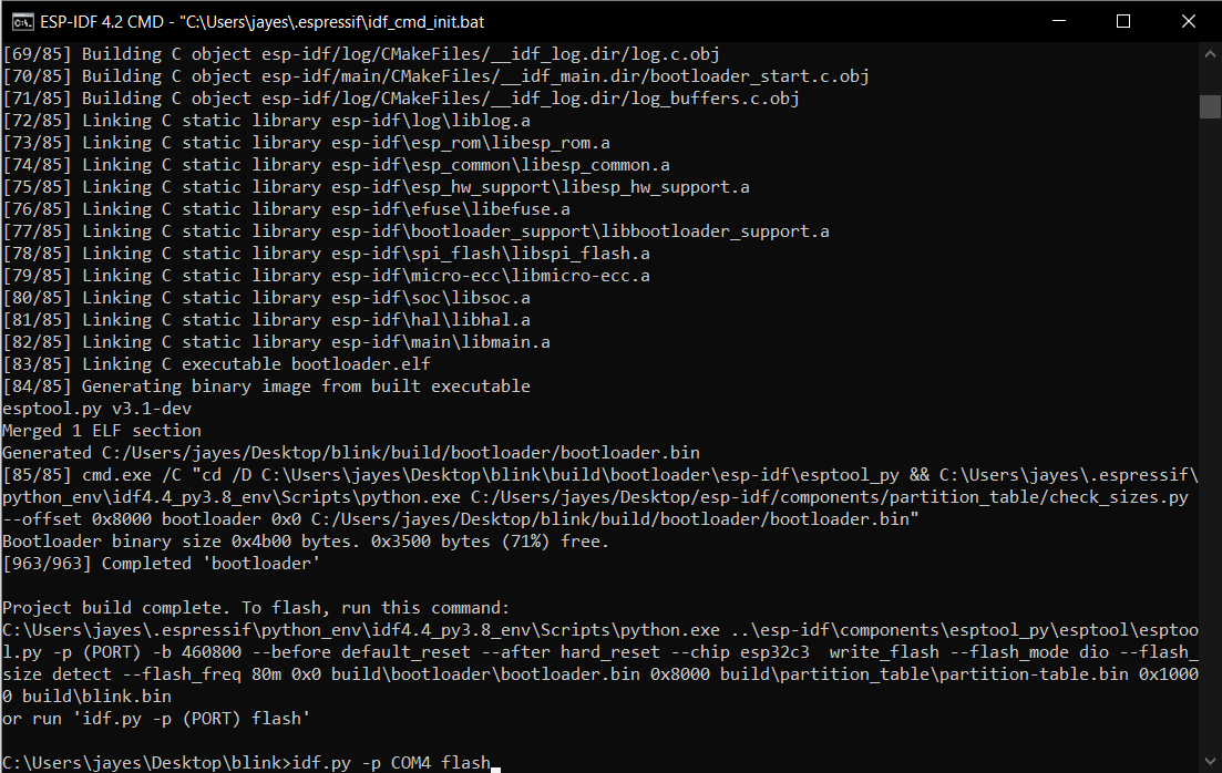 Controlling a LED with ESP32-C3-DevKITM-1 Development Board using ESP ...