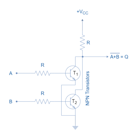Logic NOR Gate - Electronics-Lab