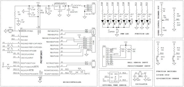 Development board for Brushless Motor, DC Brushed Motor, AC Motors (Pre ...