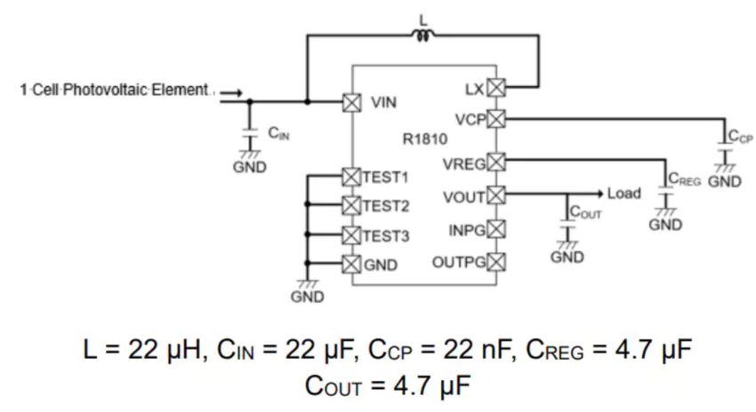 Ricoh Electronic Devices Company R1810 600nA IQ Boost DC/DC Converters ...