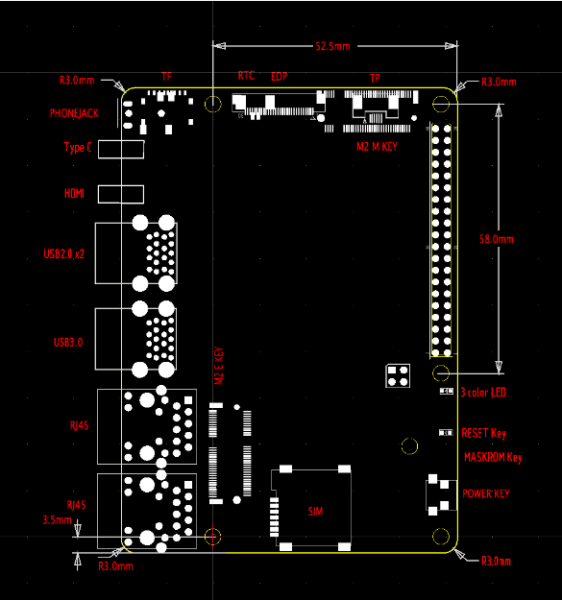 Radxa Unveils Rock 3 Model B SBC Based On Pico-ITX - Electronics-Lab