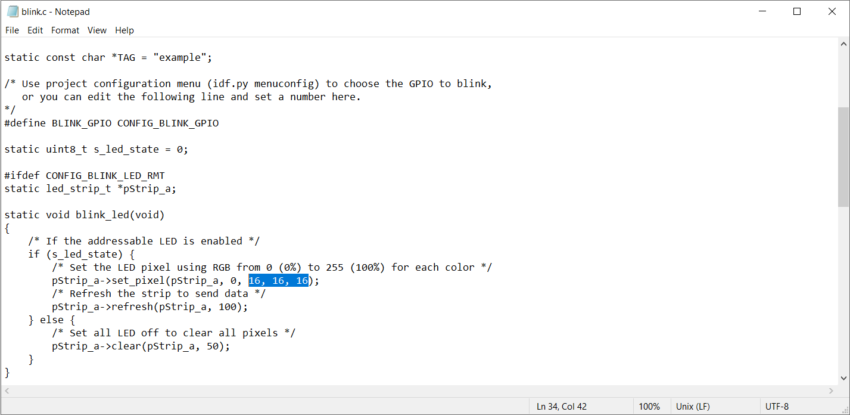 Controlling a LED with ESP32-C3-DevKITM-1 Development Board using ESP ...