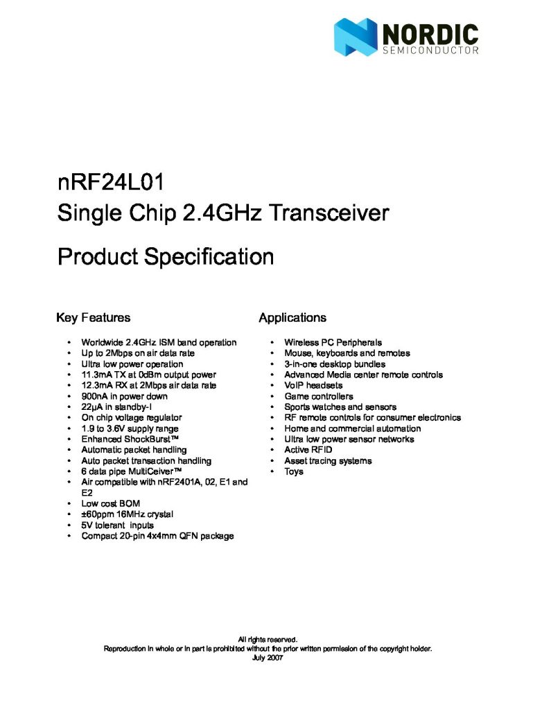 nRF24L01_Product_Specification_v2_0-9199 - Electronics-Lab.com