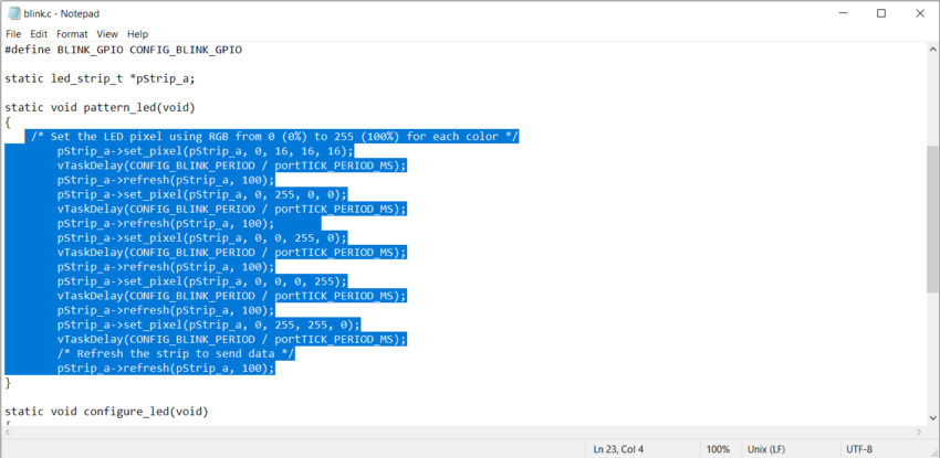 Controlling a LED with ESP32-C3-DevKITM-1 Development Board using ESP ...