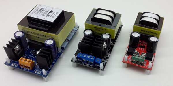 Dual +12V/-12V @ 400mA Regulated Linear Power Supply with AC input ...