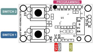 315Mhz RF Remote Transmitter - Arduino Compatible - Electronics-Lab