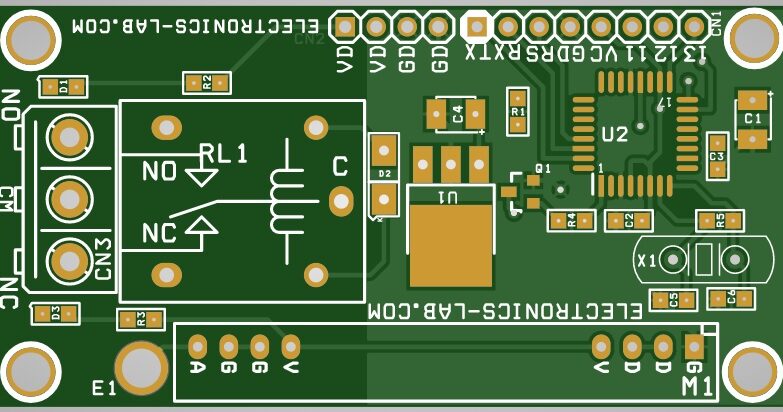 PCB GRB TOP - Electronics-Lab.com