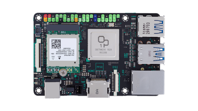 Tinker Board 2S Front View - Electronics-Lab.com