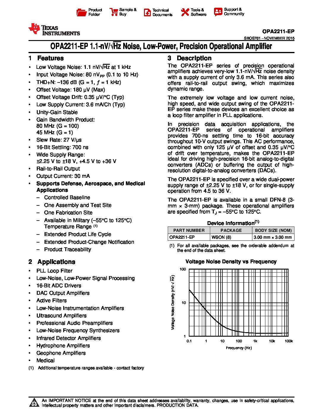 opa2211-ep - Electronics-Lab.com