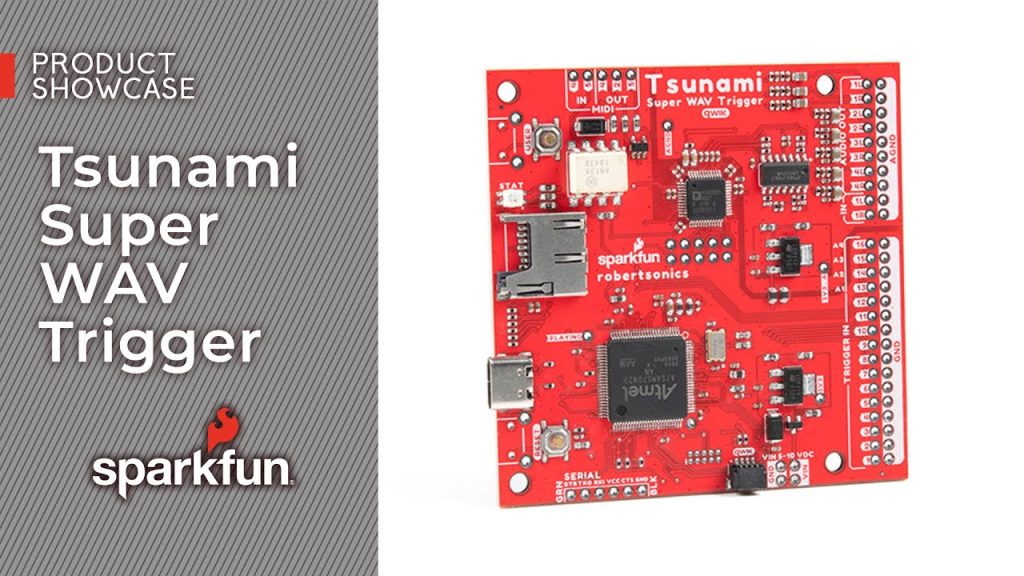 SparkFun’s Qwiic Tsunami Super WAV Trigger - Electronics-Lab.com
