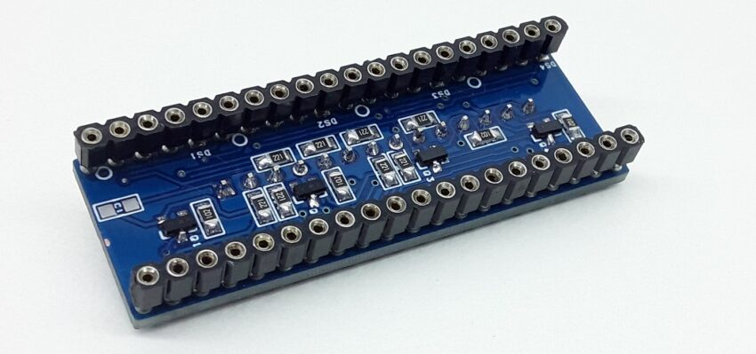 4 Digit Common Cathode 0.5" - 7 Segment Display Module (Multiplexed) - Electronics-Lab