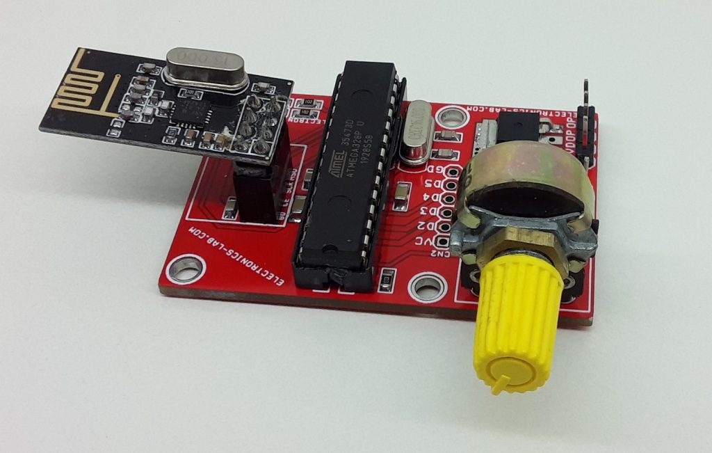 Radio Remote Control LED Dimmer Using NRF24L01 - Arduino Compatible - Electronics-Lab