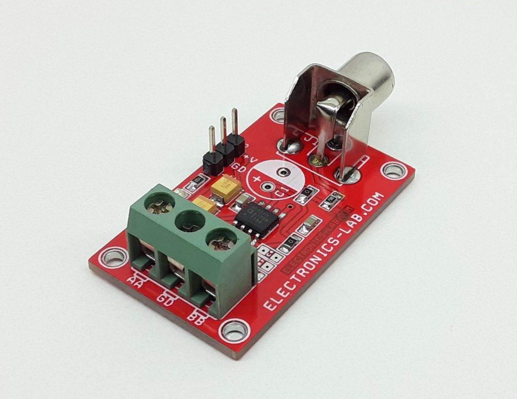 Balanced Line Receiver for Digital Signal Over Twisted Pair CAT-5 Cable ...