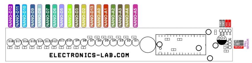 Pov Persistence Of Vision Open Source Arduino Nano Hardware Electronics Lab