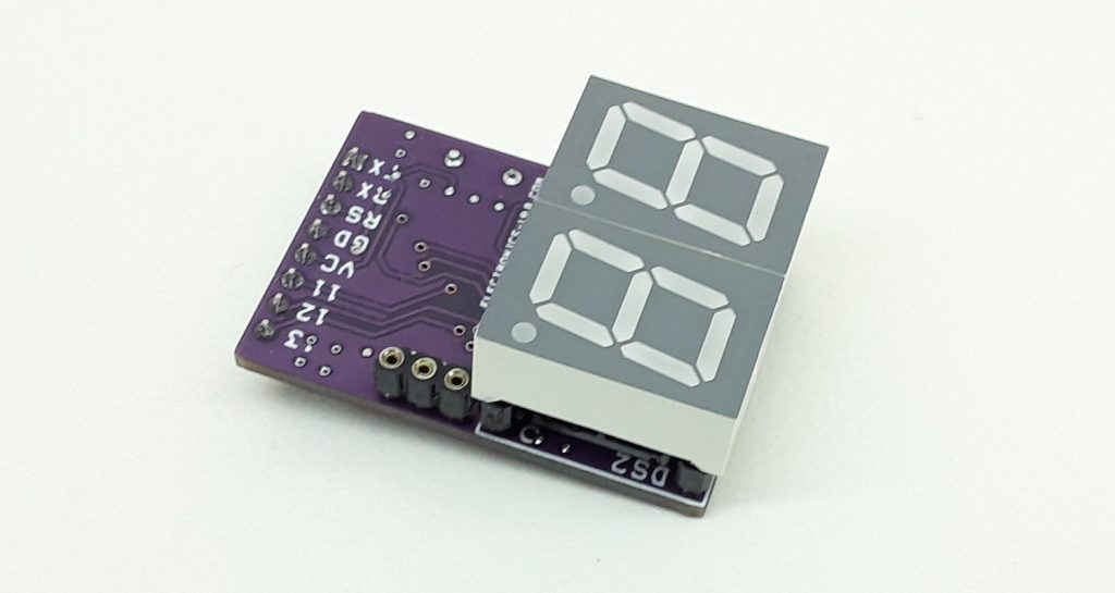 Arduino 2-Digit 0.5" Common Cathode 7 Segment Display Module ...