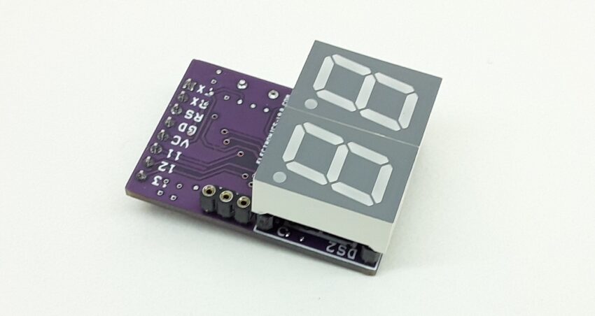 Arduino 2-Digit 0.5" Common Cathode 7 Segment Display Module - Electronics-Lab