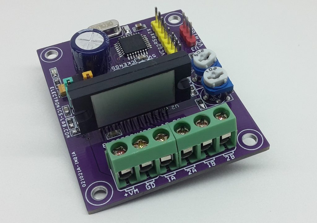 2.5A Bipolar Stepper Driver with Micro-Stepping, Current and Decay ...