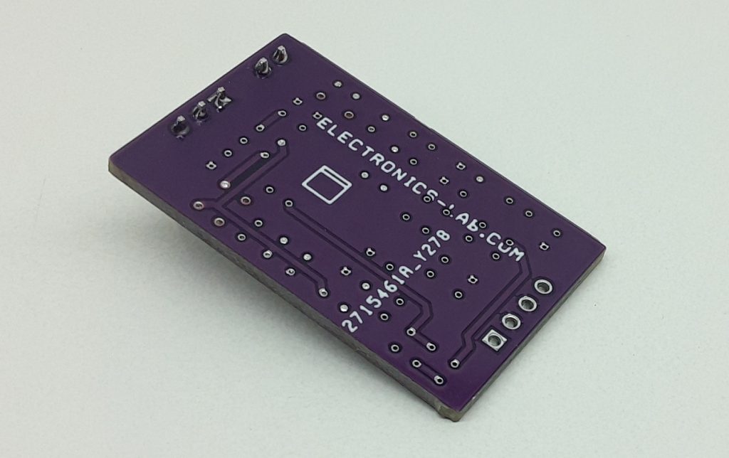 Universal OPAMP Board for SMD MSOP8 Package - Electronics-Lab